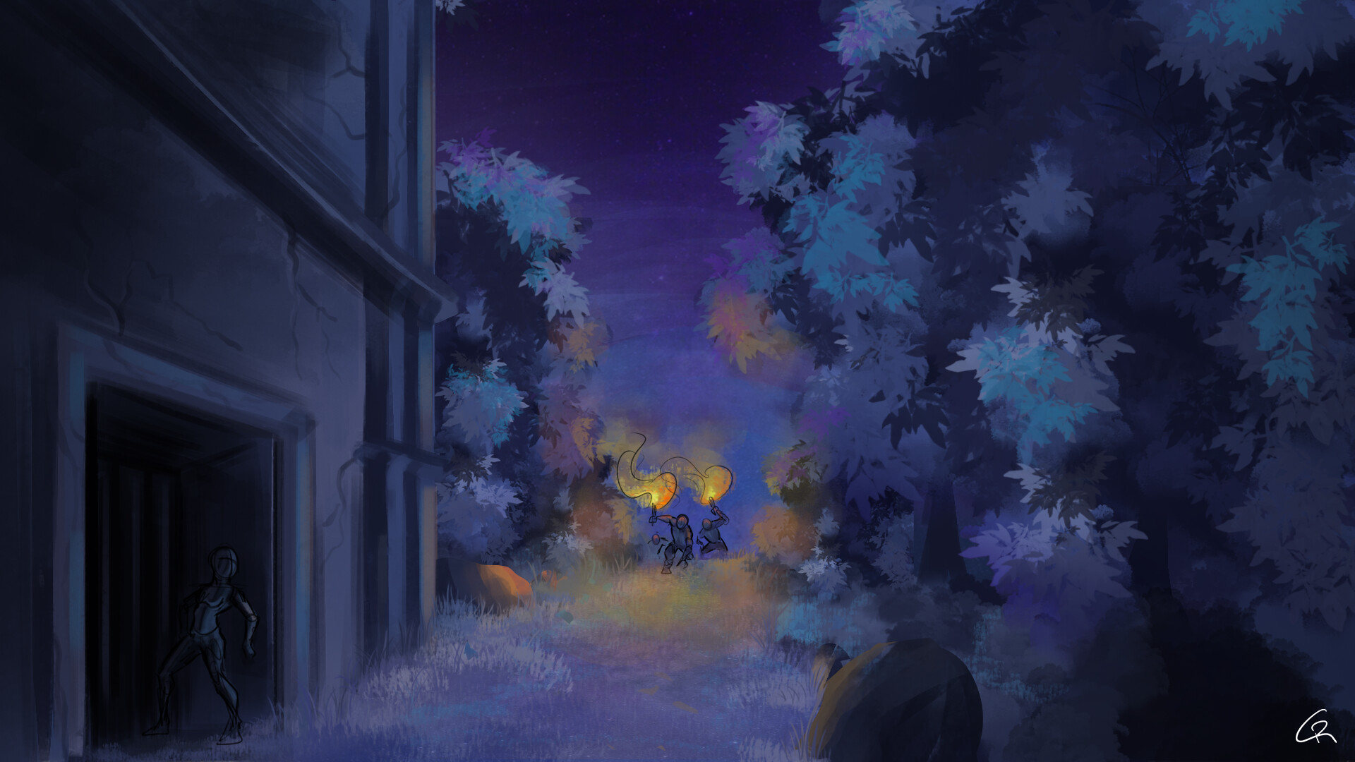 ArtStation - Concept Art for a 2D Animation project