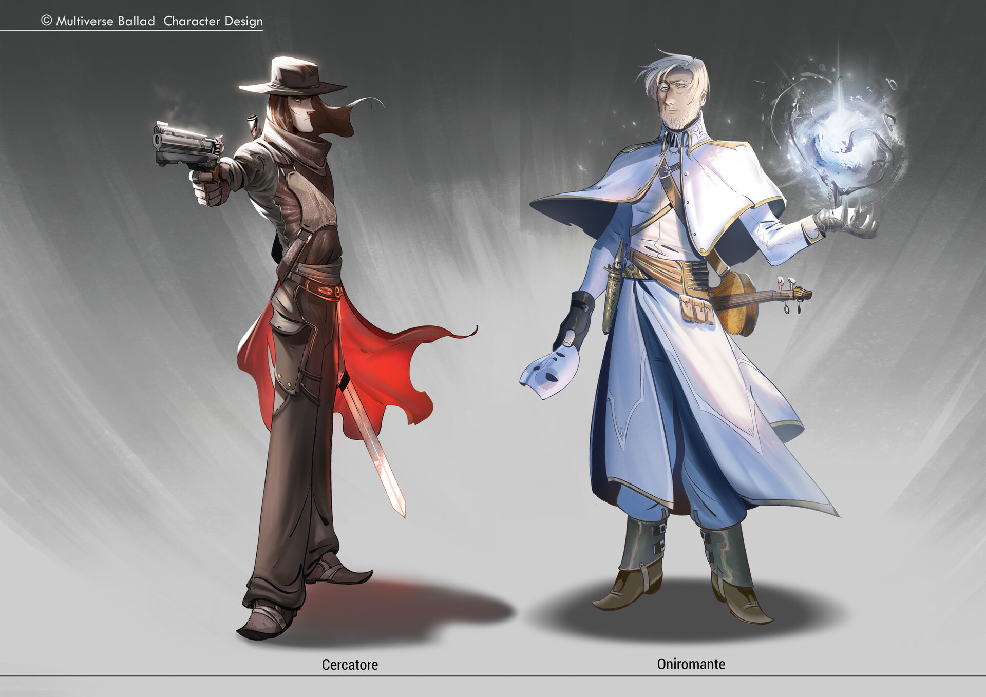 ArtStation - Character design - Multiverse Ballad