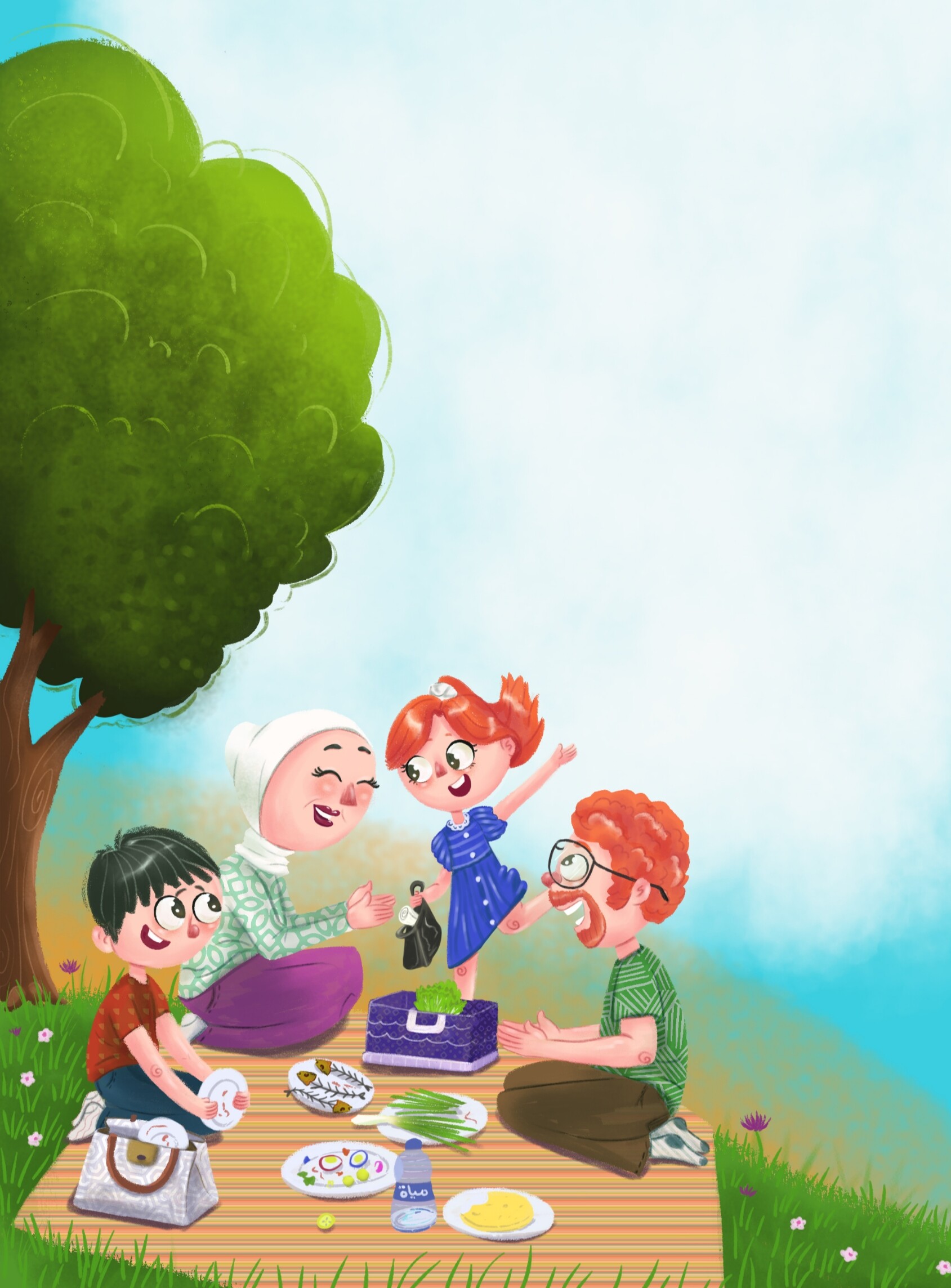 ArtStation - (Thanks Huda) children's story