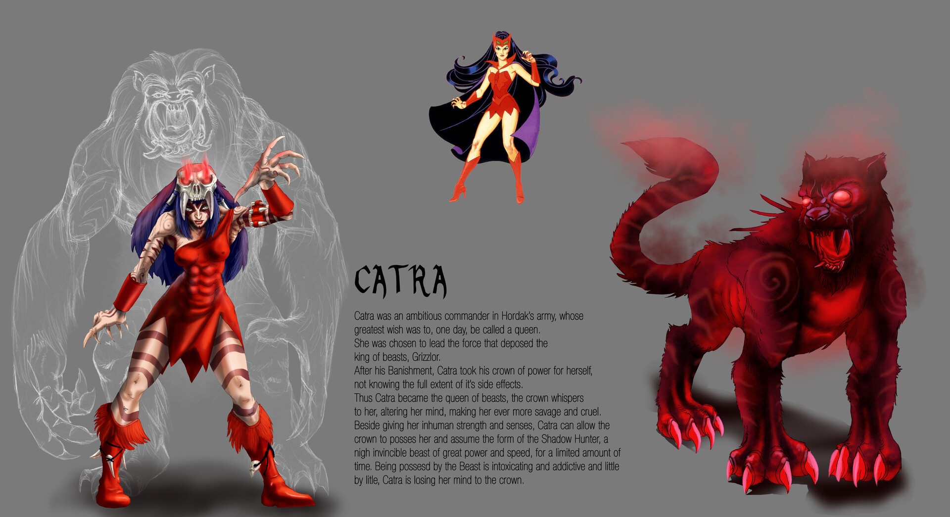 ArtStation - Masters of the Universe - Catra