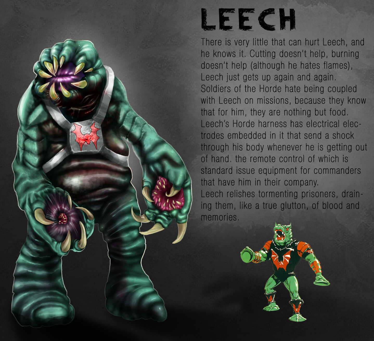 ArtStation - Masters of the Universe - Leech