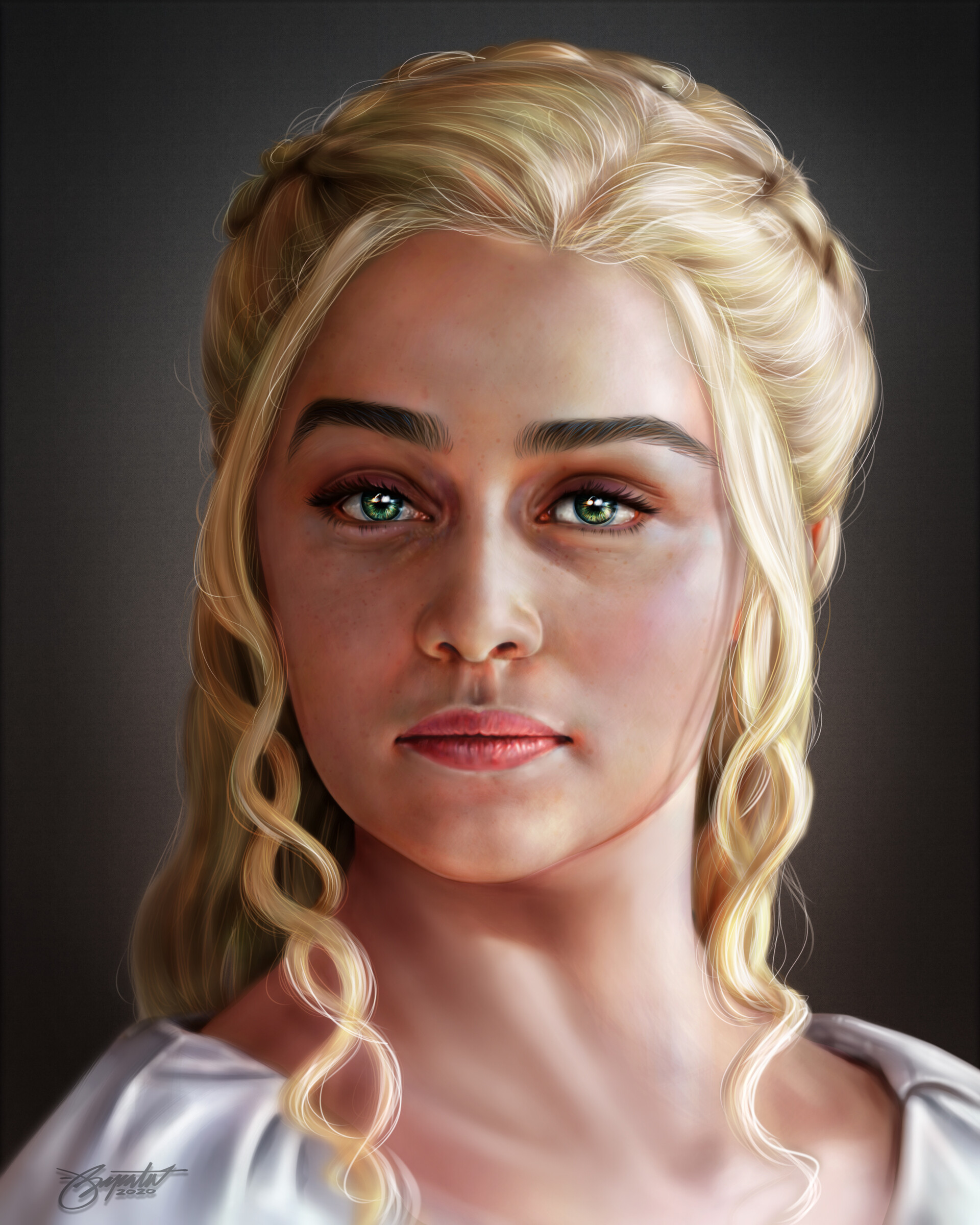 ArtStation - Portrait Daenarys Targaryen