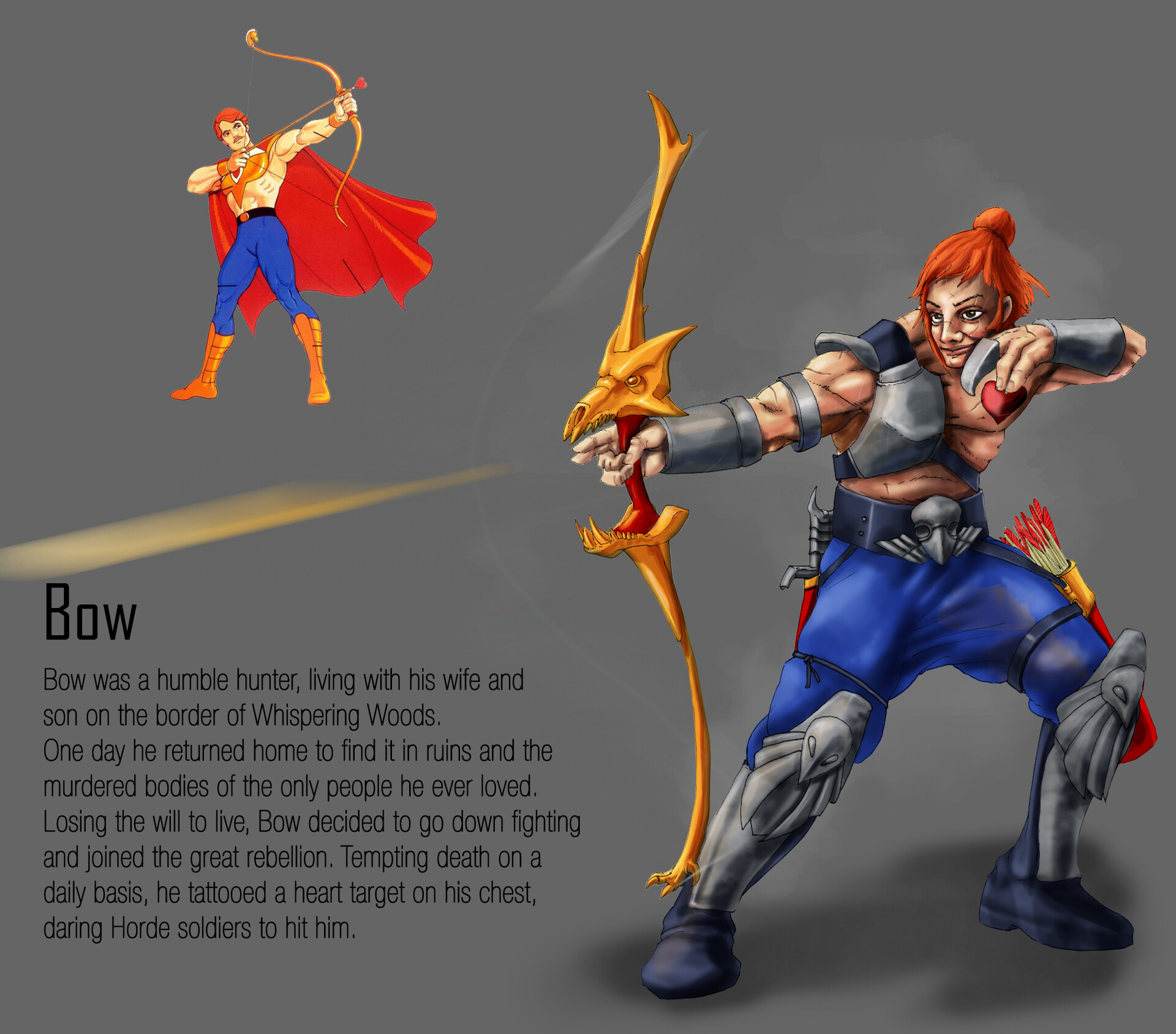 ArtStation - Masters of the Univere - Bow