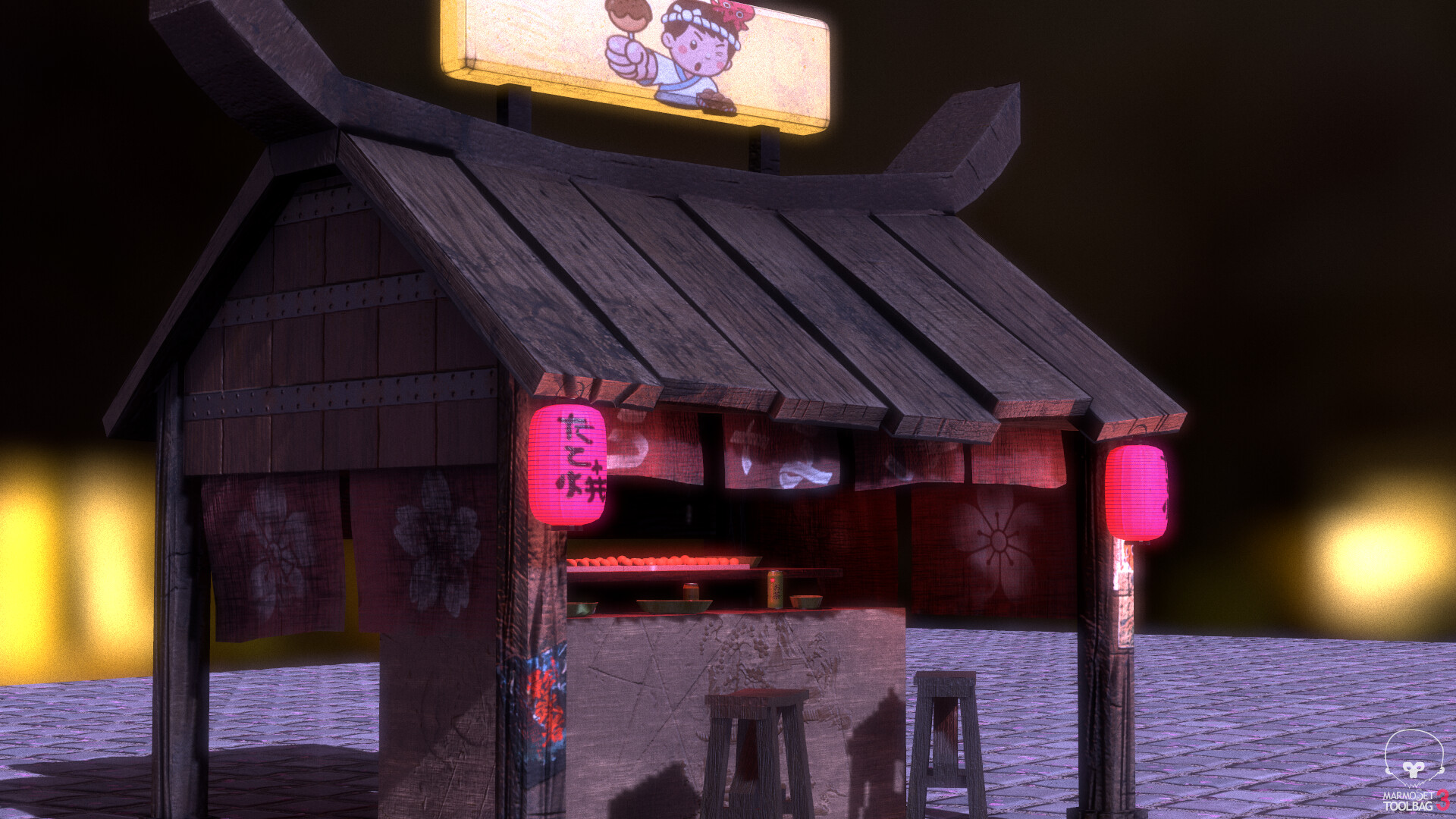 ArtStation - Japan_Yatai