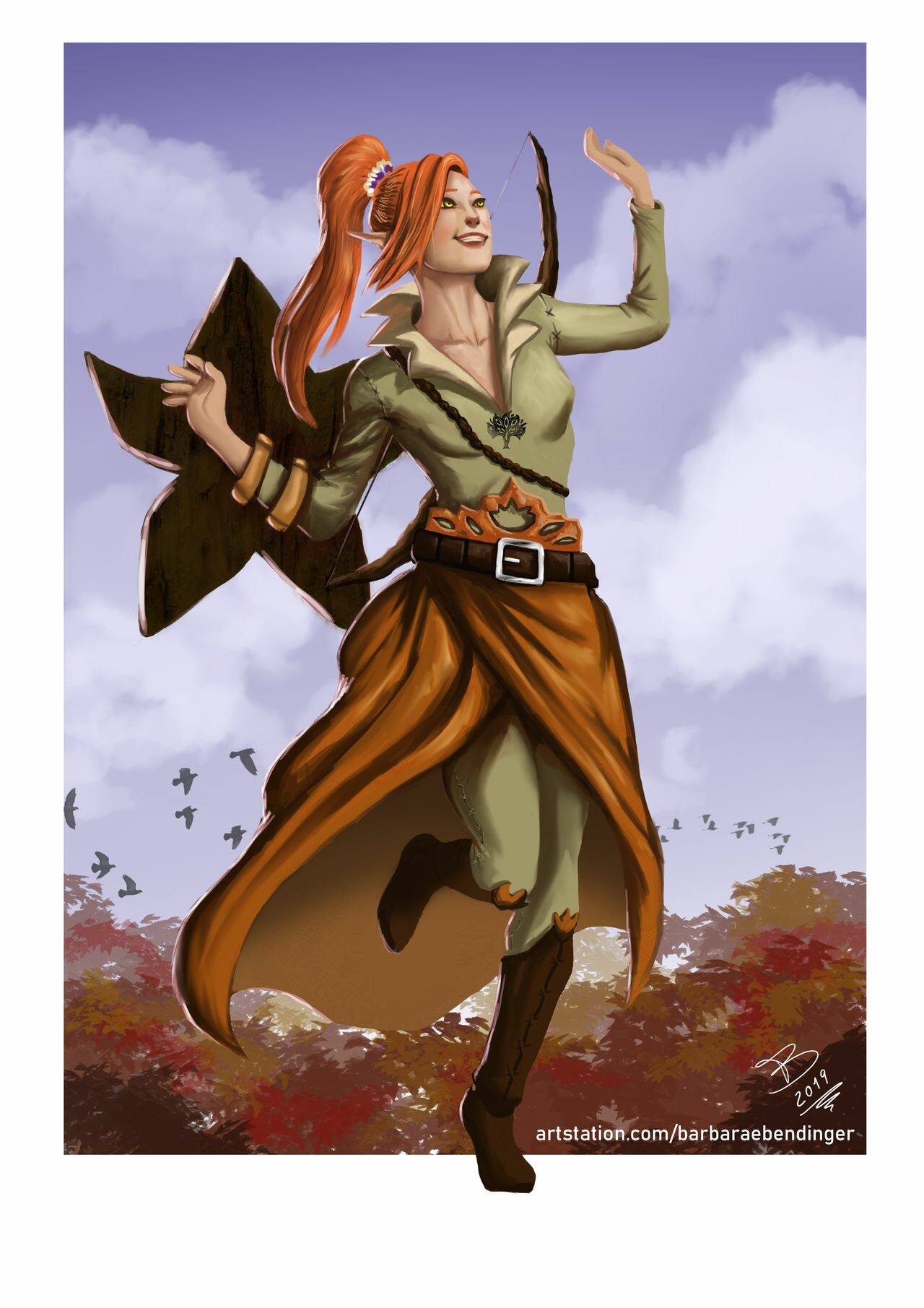 ArtStation - Character Design - elf