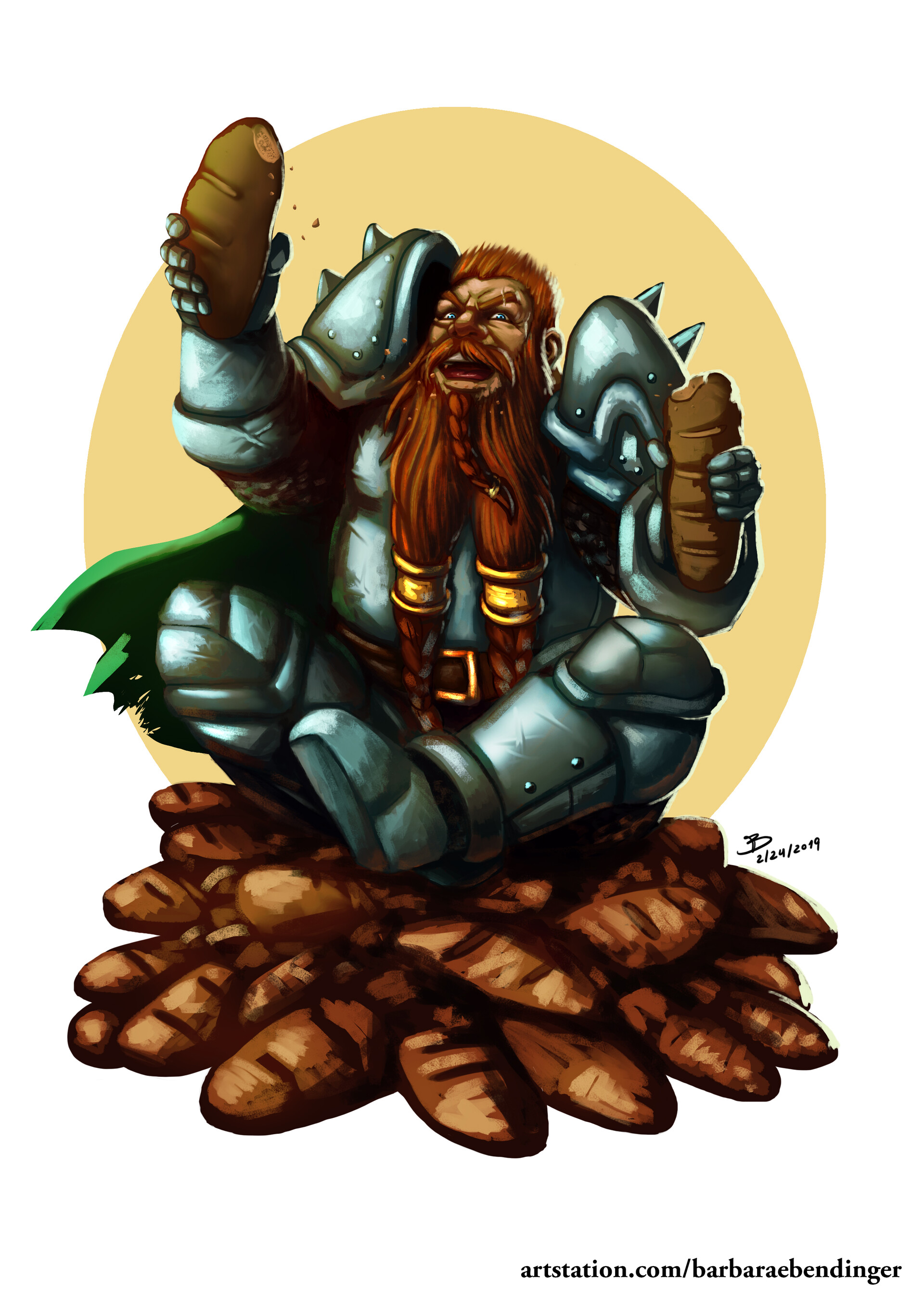 ArtStation - Character Design - dwarf 2