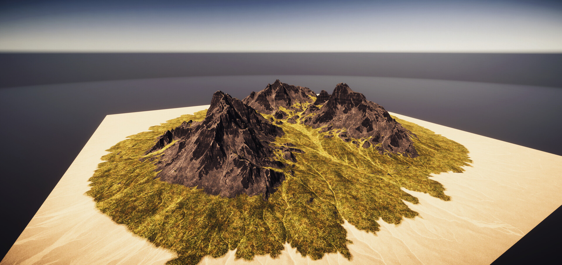 Dawid Znaj - Data maps study in Unity using Microsplat shader by Jason Booth