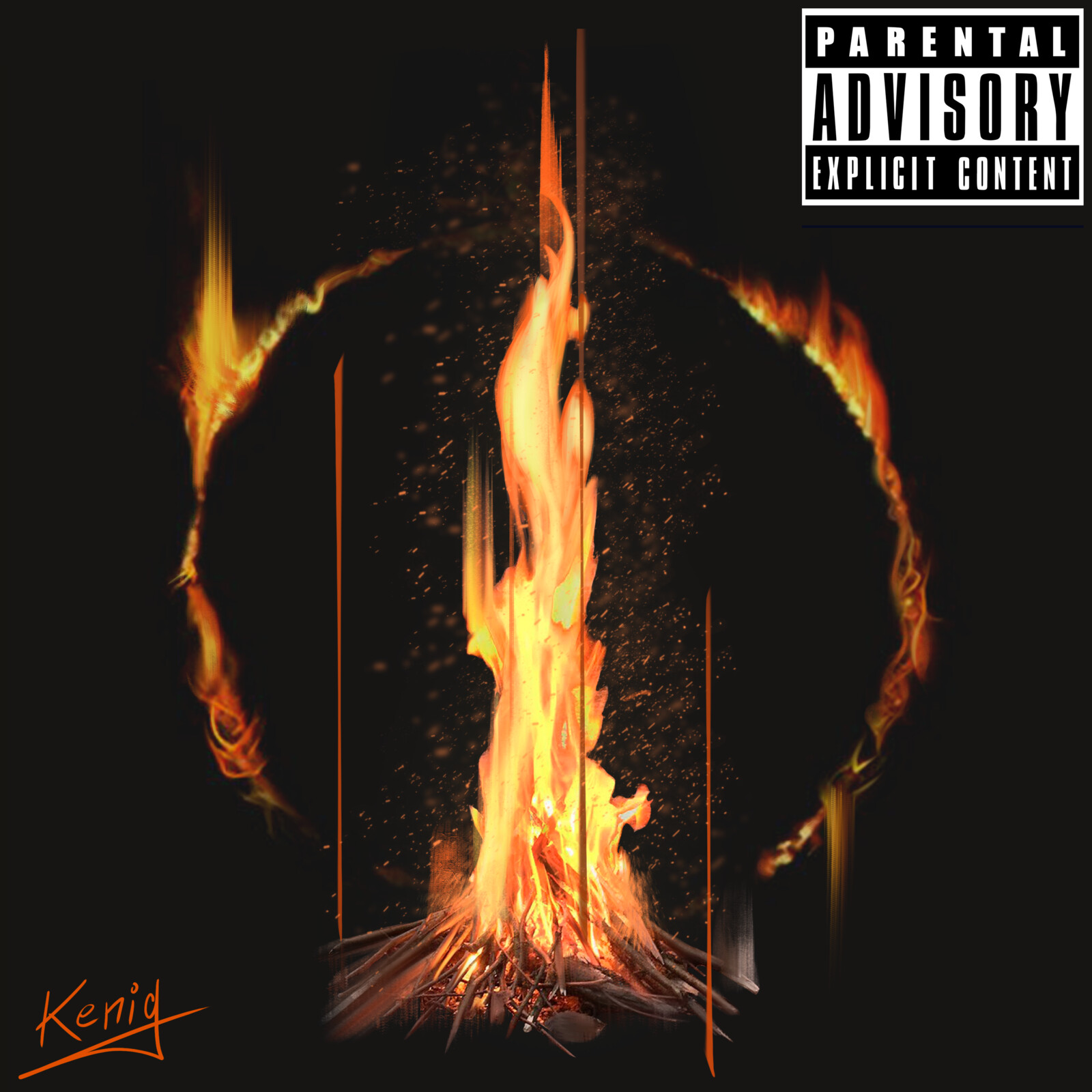 Kenig 11 - Cult of Fire. Album cover