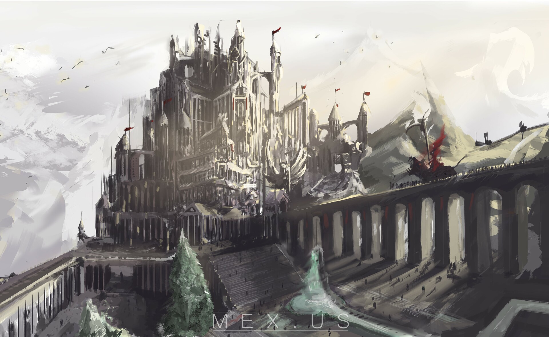 ArtStation - Fantasy Castle