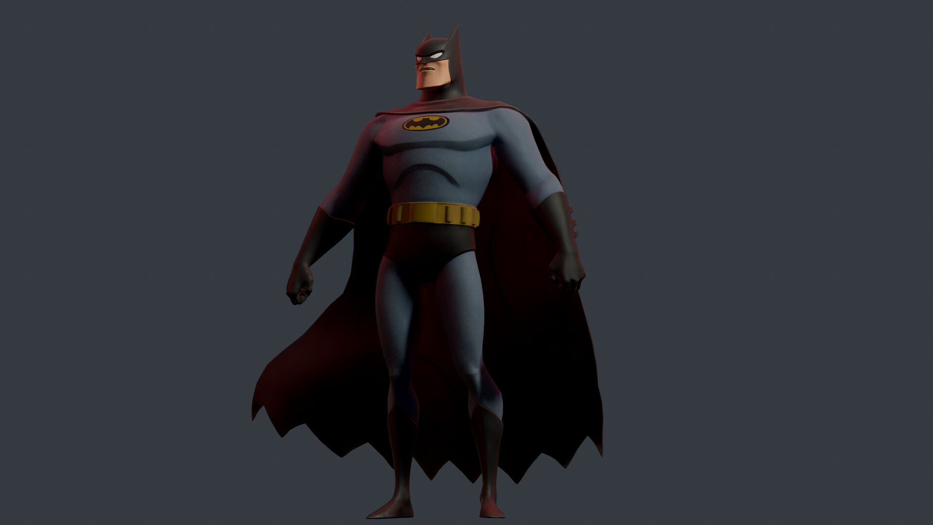 ArtStation - Batman The Animated series Fanart (Realtime)