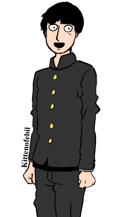 ArtStation - Mob from Mob Psycho 100