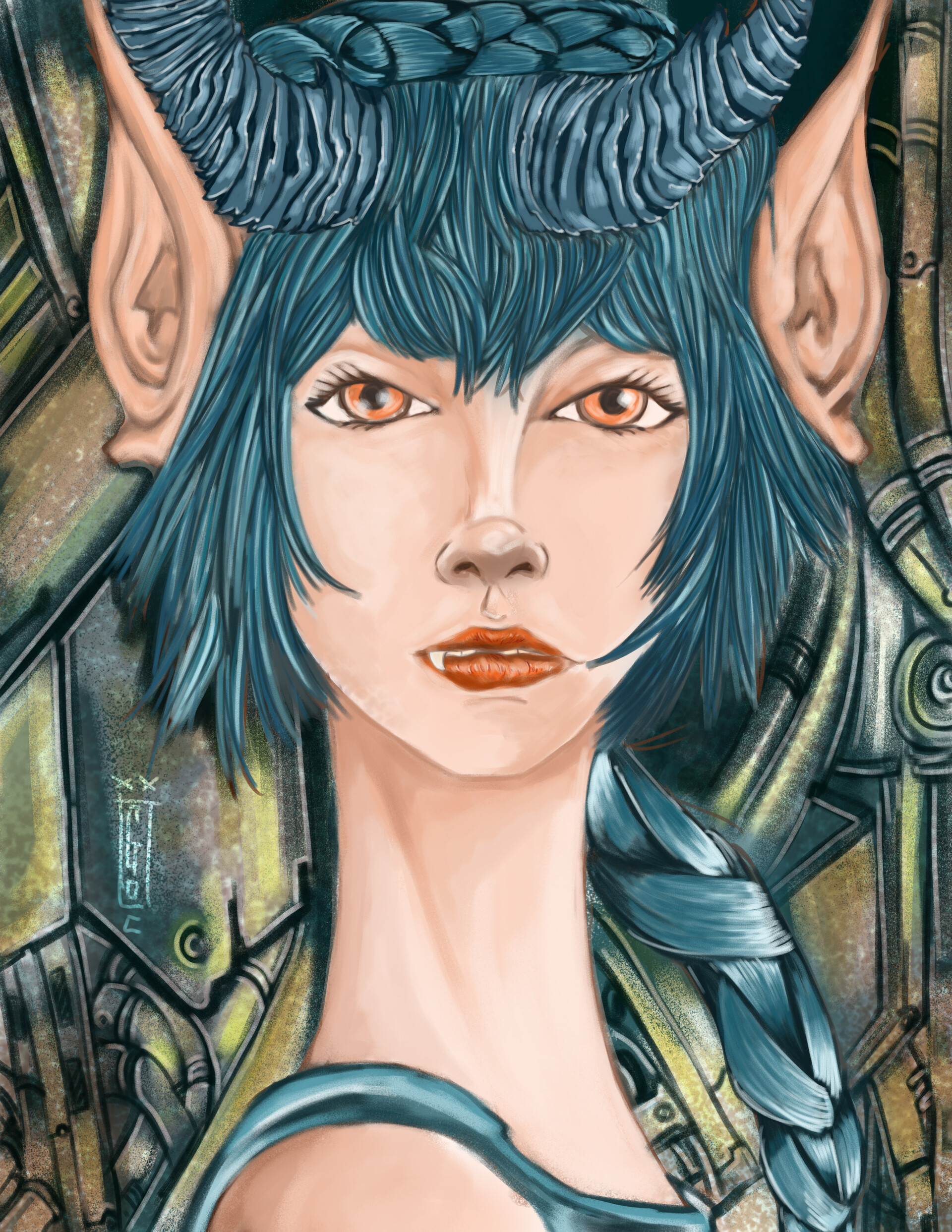 ArtStation - Puck Lady- futurist