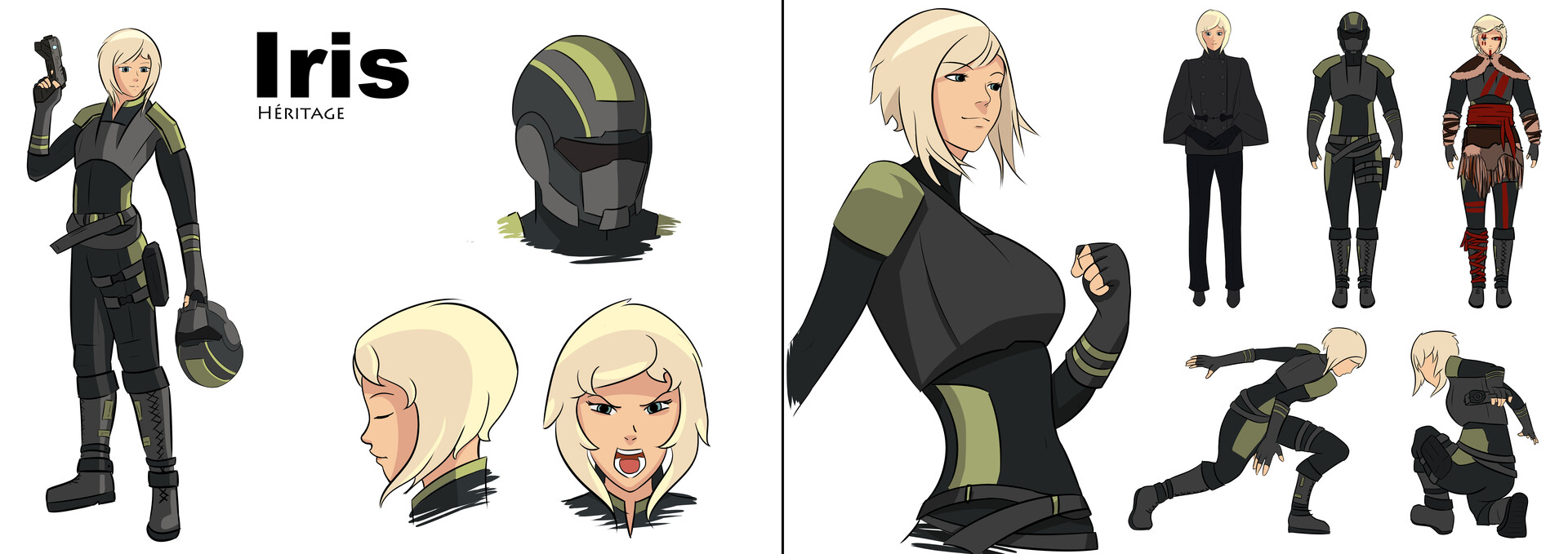 ArtStation - character design Iris