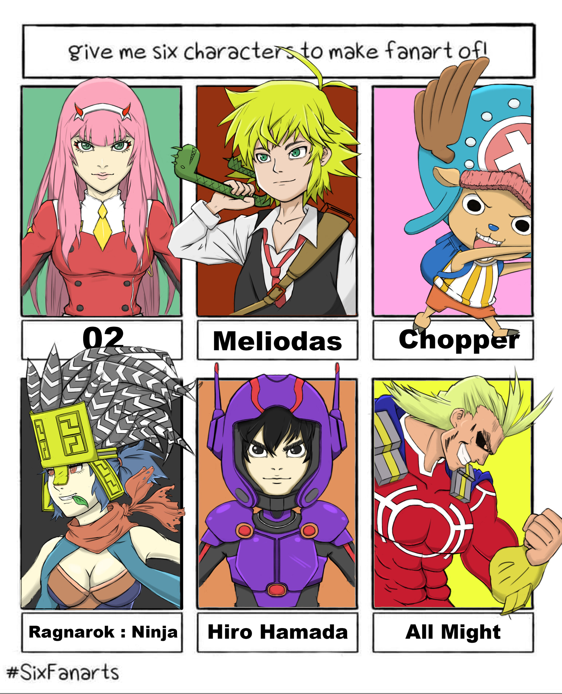 ArtStation - Six Fan Art Challenge