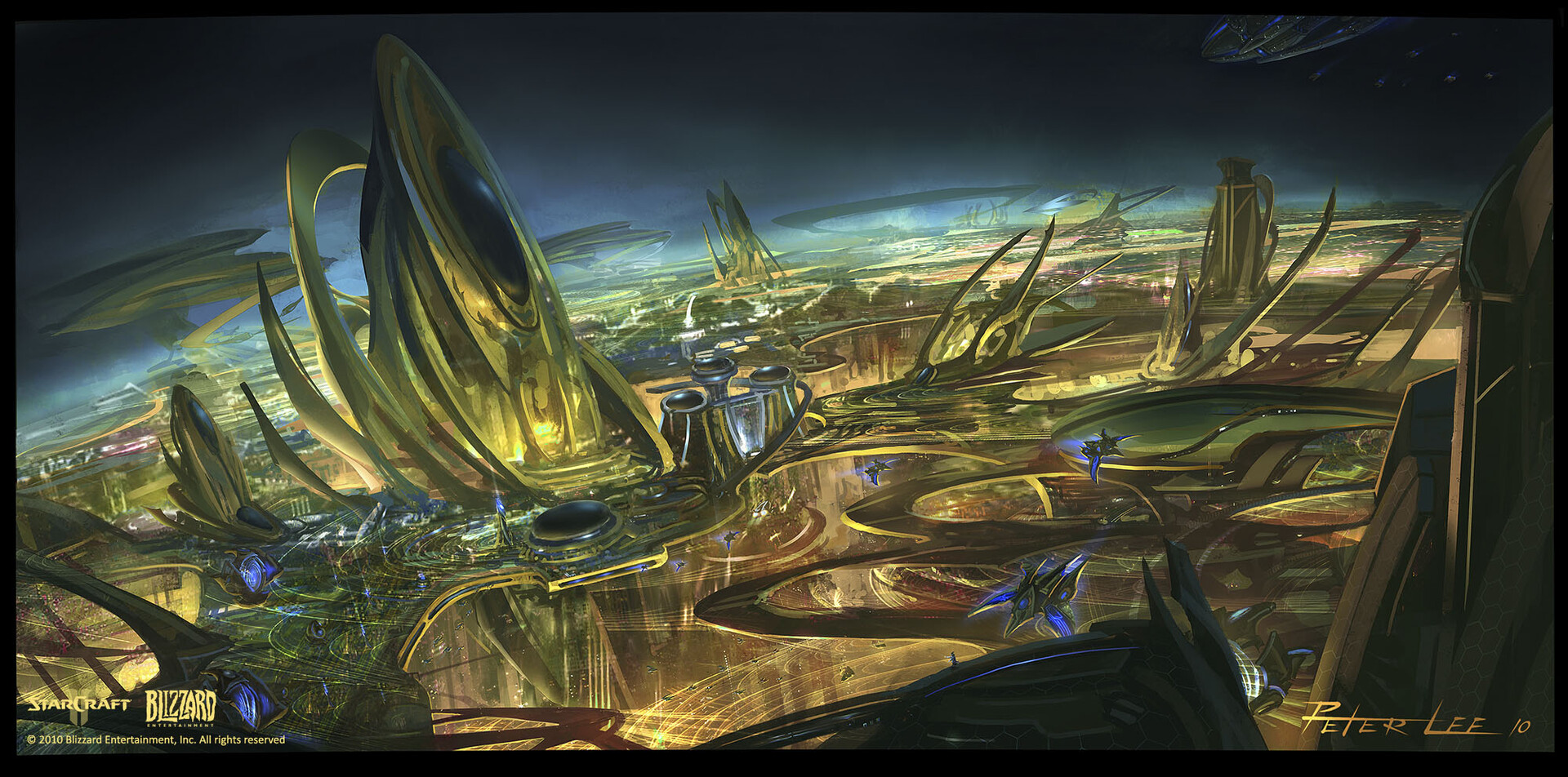 ArtStation - Starcraft Protoss World