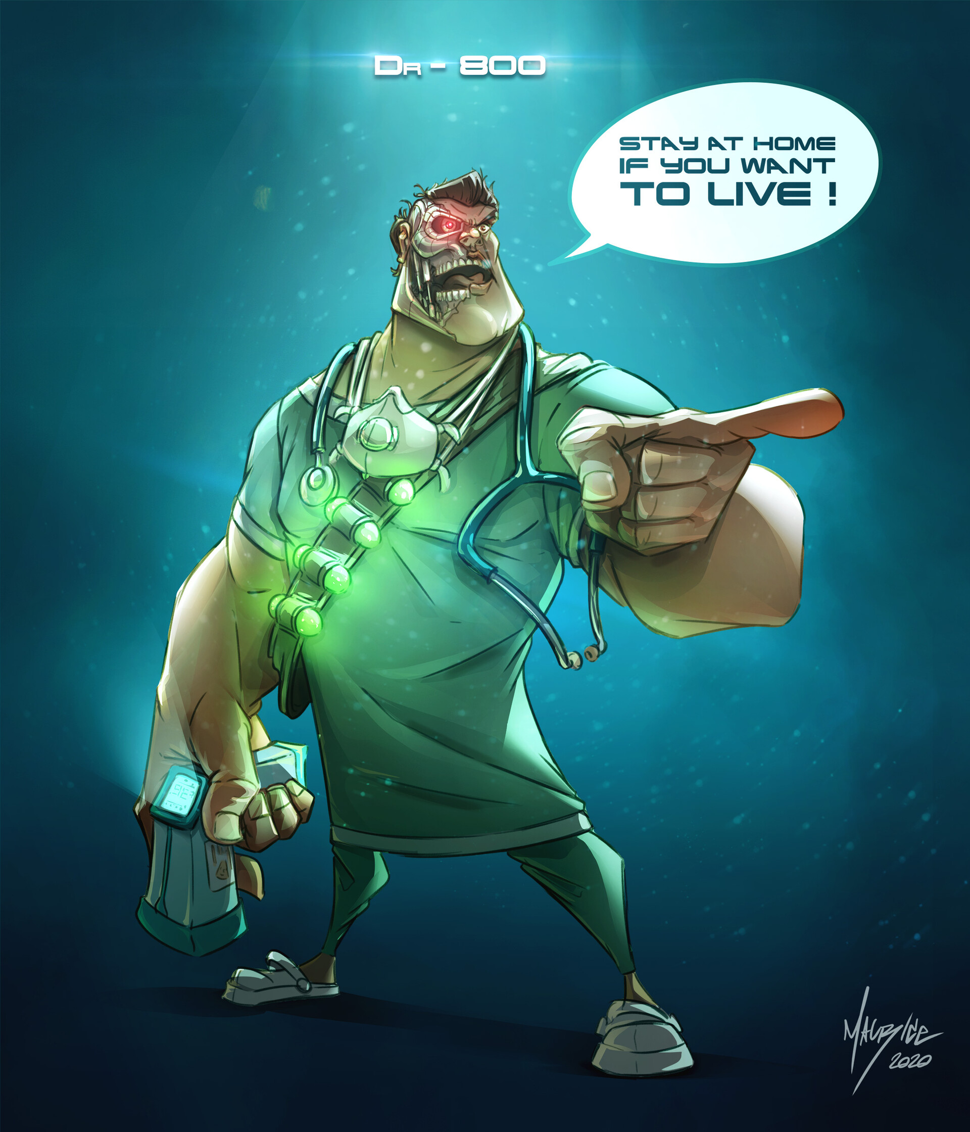 ArtStation - Dr-800 - CDC Challenge
