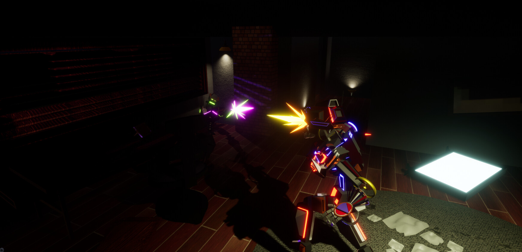 ArtStation - Unreal Police Bot Screenshots