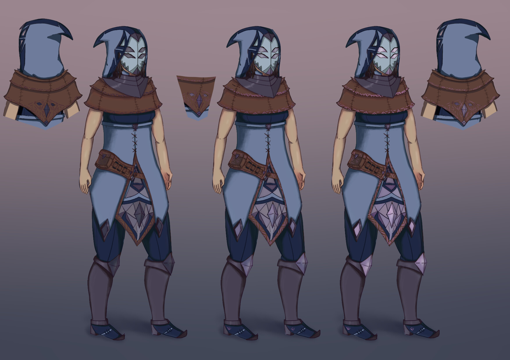 Verykrisp Art - Spellbreak fan skin idea : Mezaena