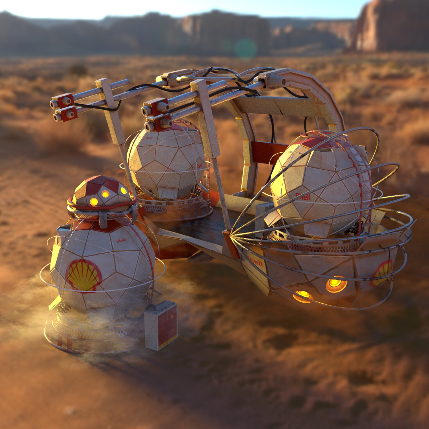 ArtStation - Shell props