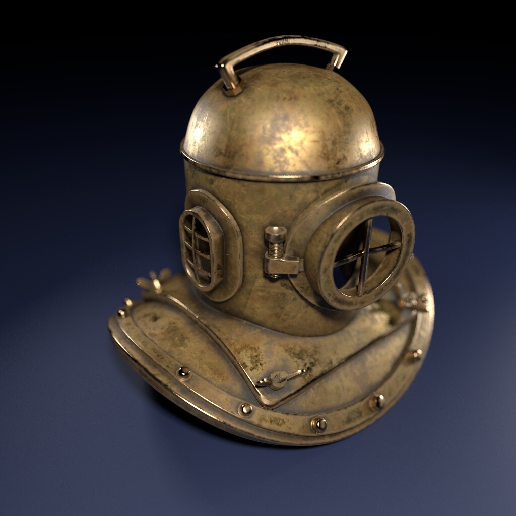 ArtStation - Scaphandre Modeling