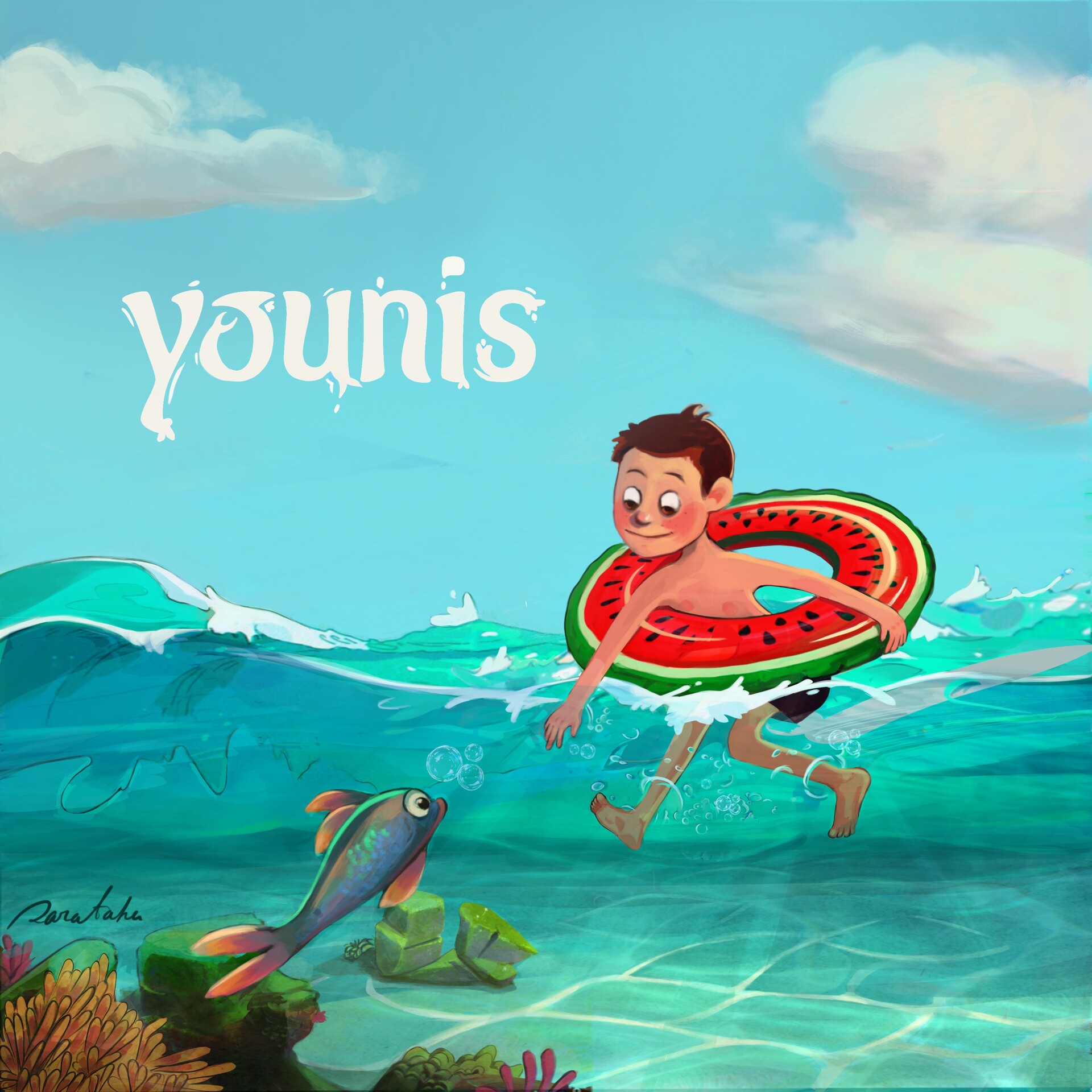 ArtStation - Younis book illustration