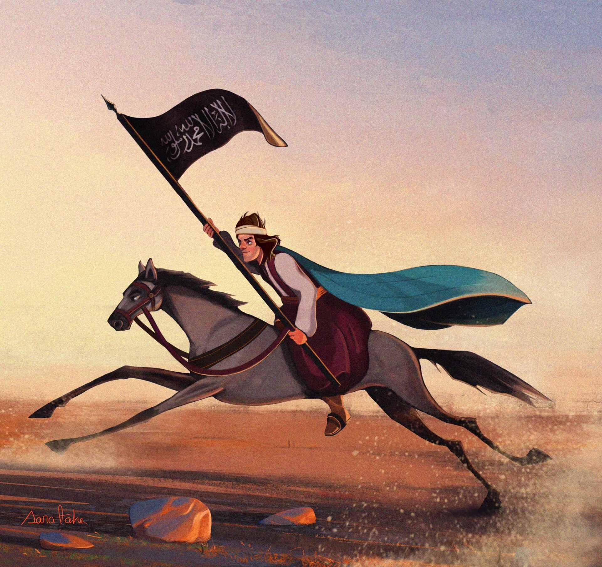ArtStation - Arabian knight
