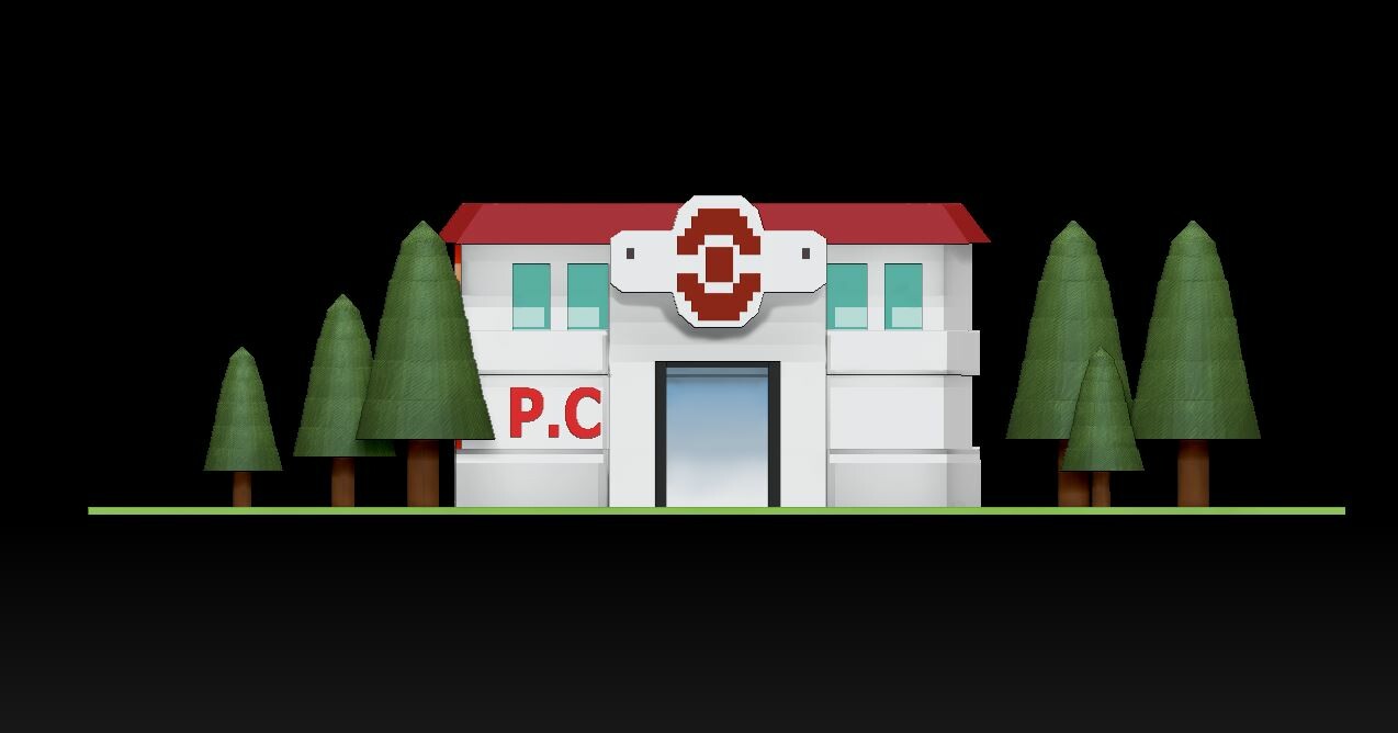 ArtStation - Poke Center