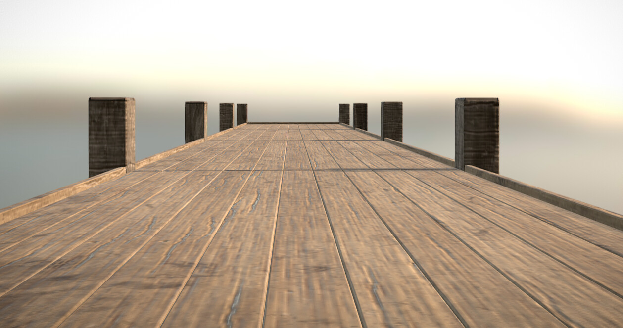 ArtStation - Fishing Pier