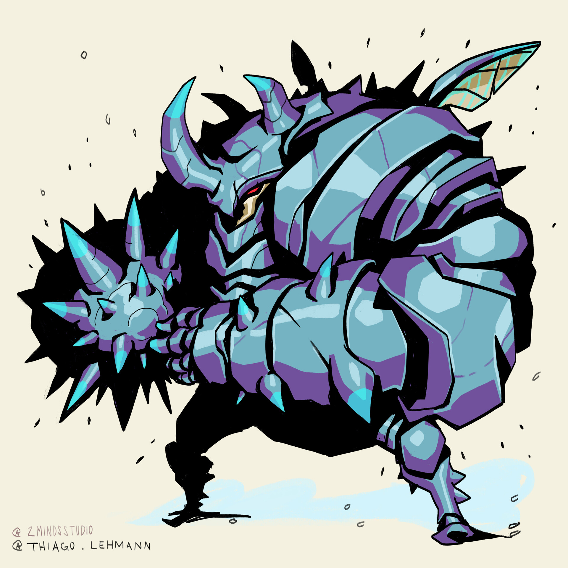 ArtStation - Ice Crasher - BugWorld