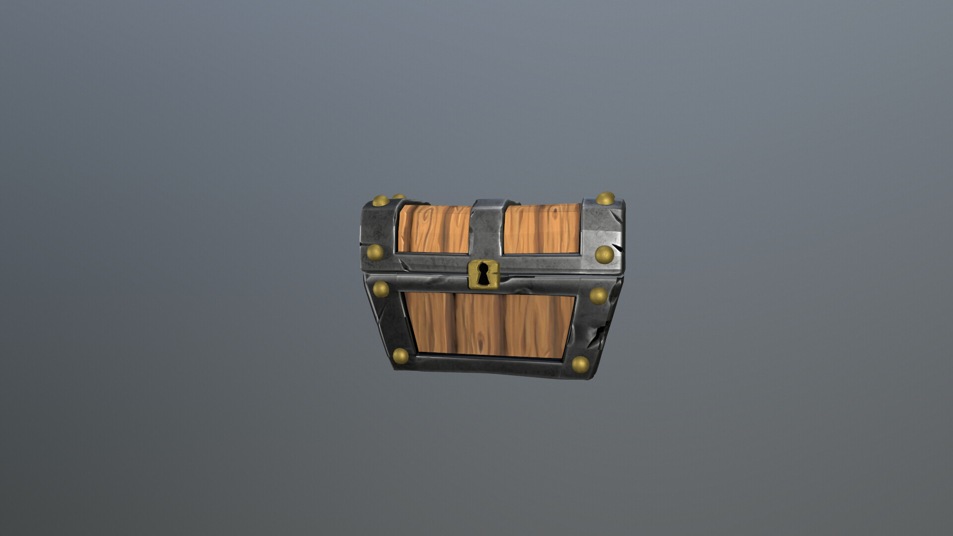 ArtStation - simple stylised chest