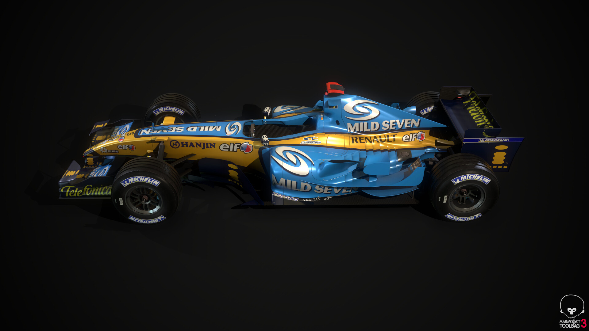 ArtStation - VRC - 2005 Renault R25 - V1.1 (MARMOSET)