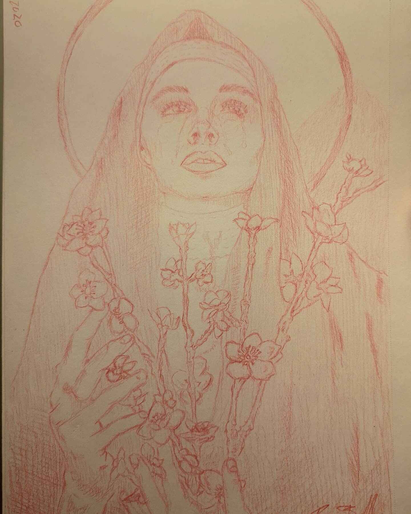 ArtStation - Red drawing #2