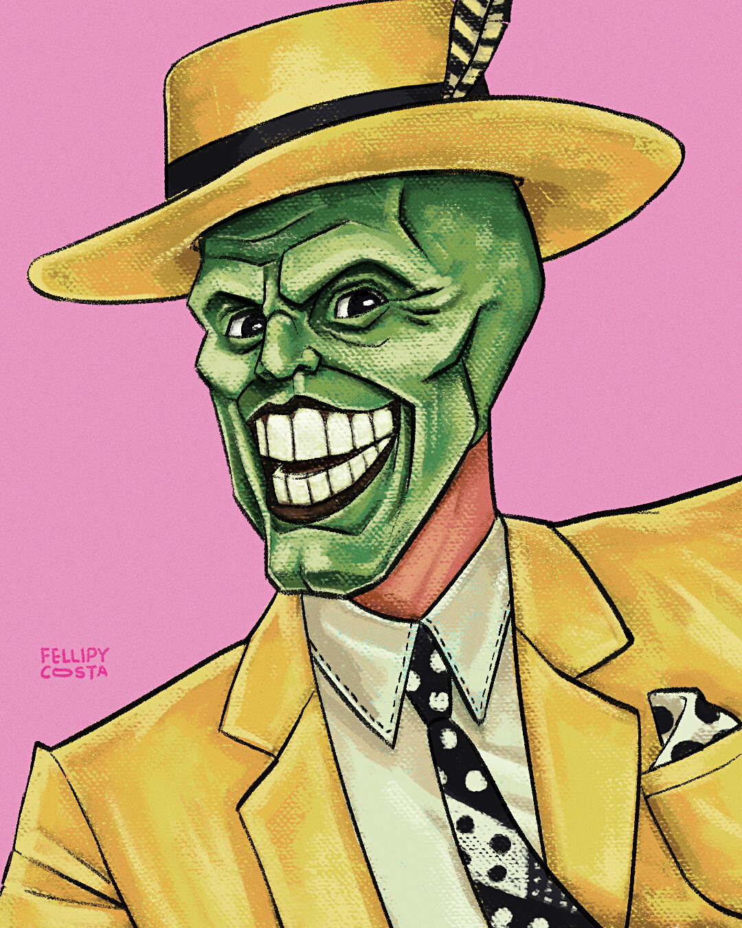 the mask jim carrey coloring pages