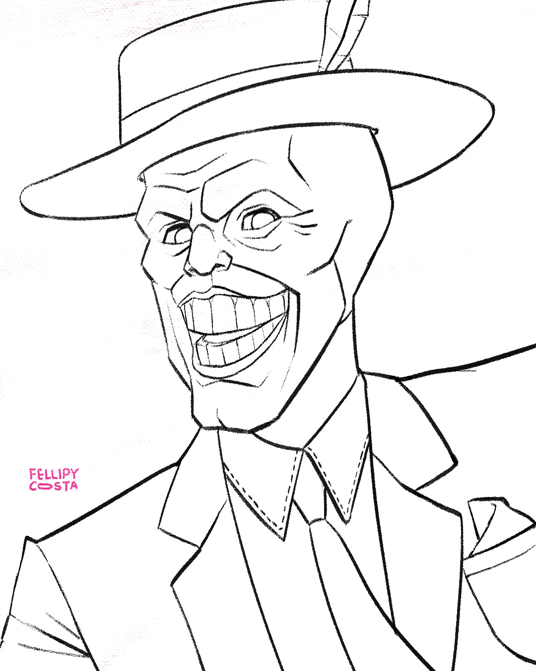 the mask jim carrey coloring pages