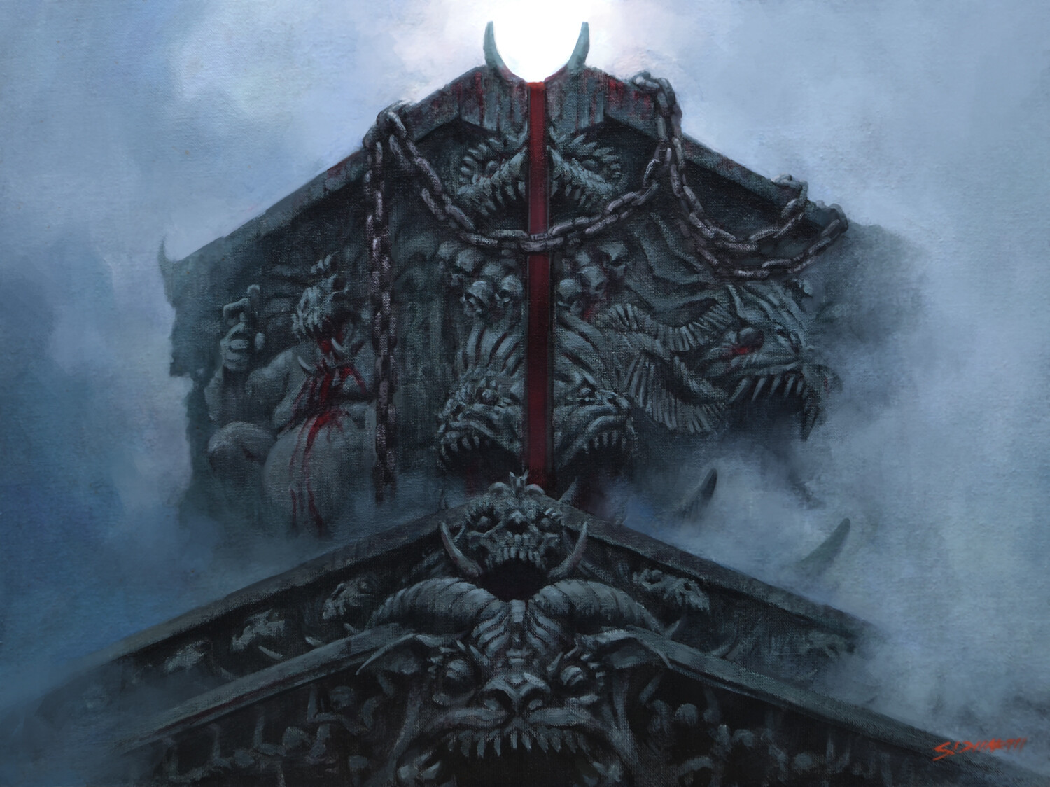 ArtStation - MtG: Bloodsoaked Altar