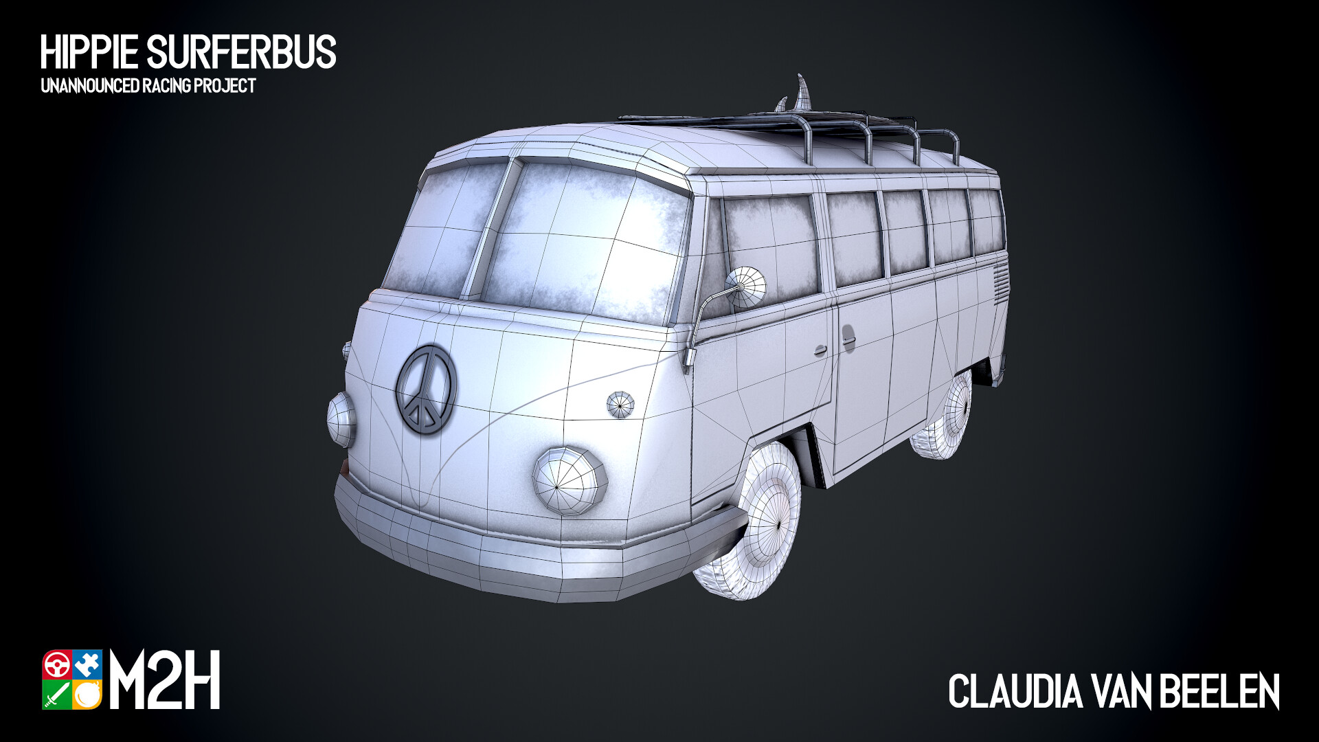 Claudia van Beelen - Hippie Surferbus - Crash Drive 3 (2021) for M2H