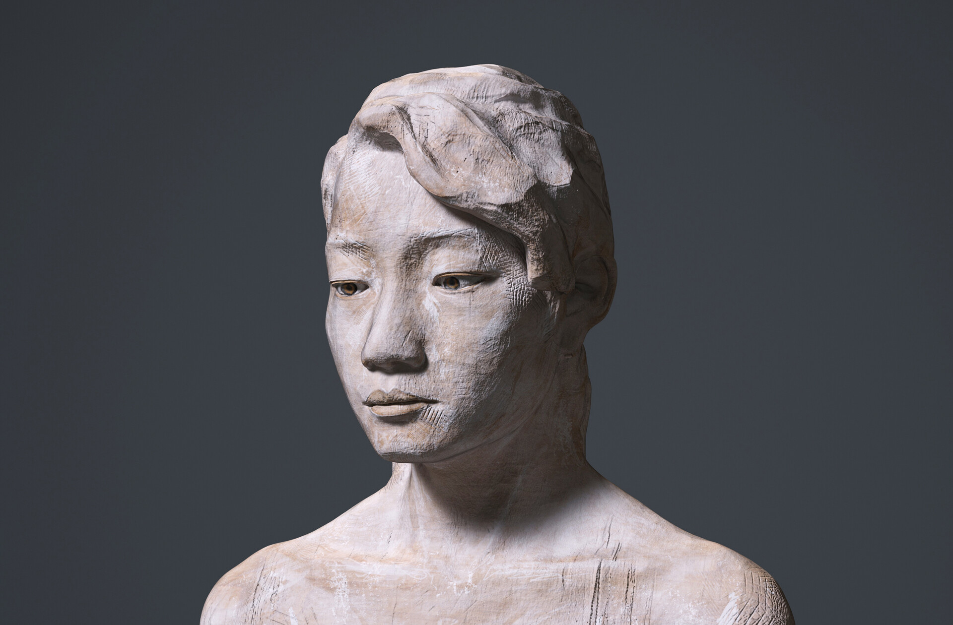 ArtStation - self sculpture