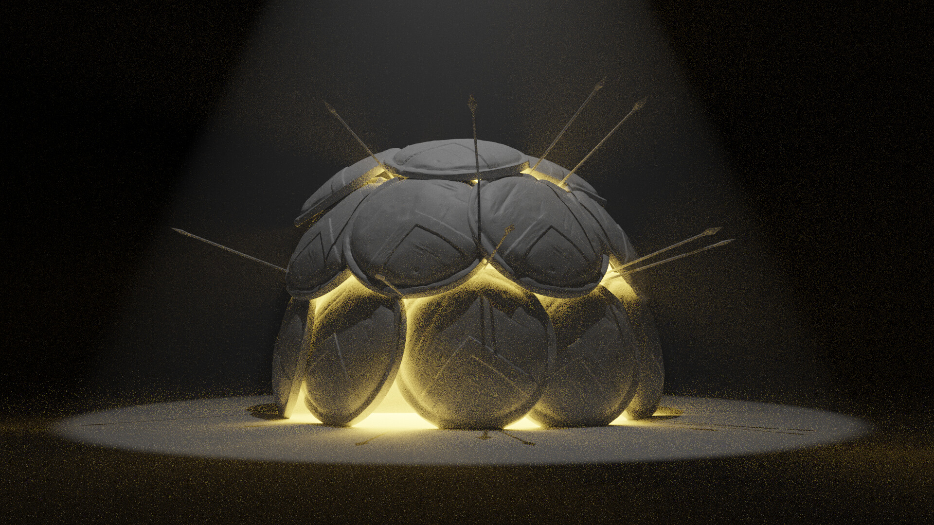 ArtStation - Shield of focus commitment and sheer will