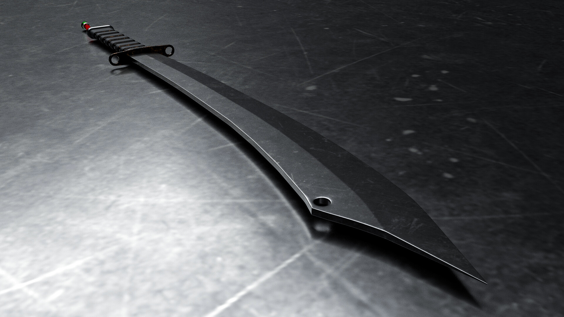 ArtStation - Chinese Sword_2020_Personal practice