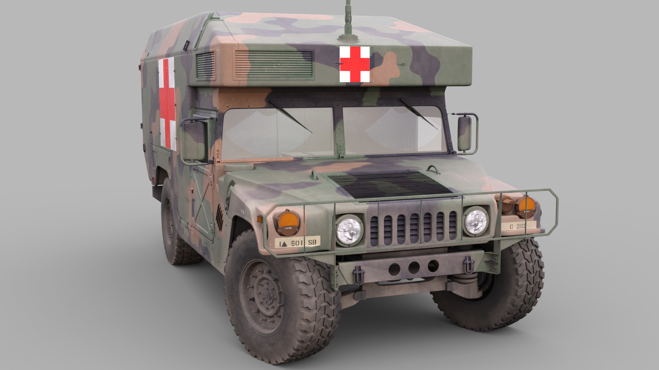 Westfield 3d - U.S.Army M997A1 Maxi Ambulance