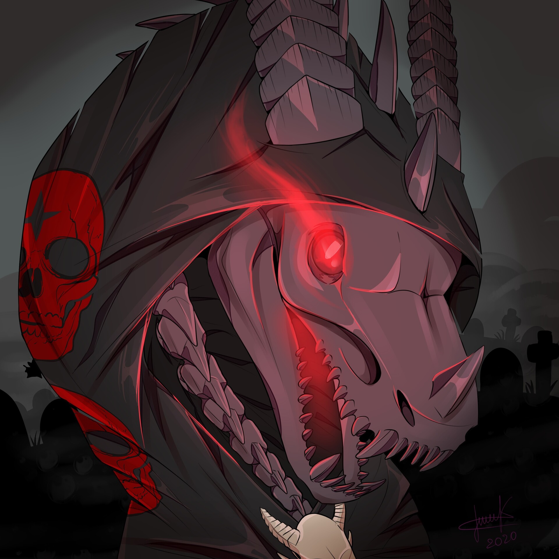 ArtStation - Dragon skeleton