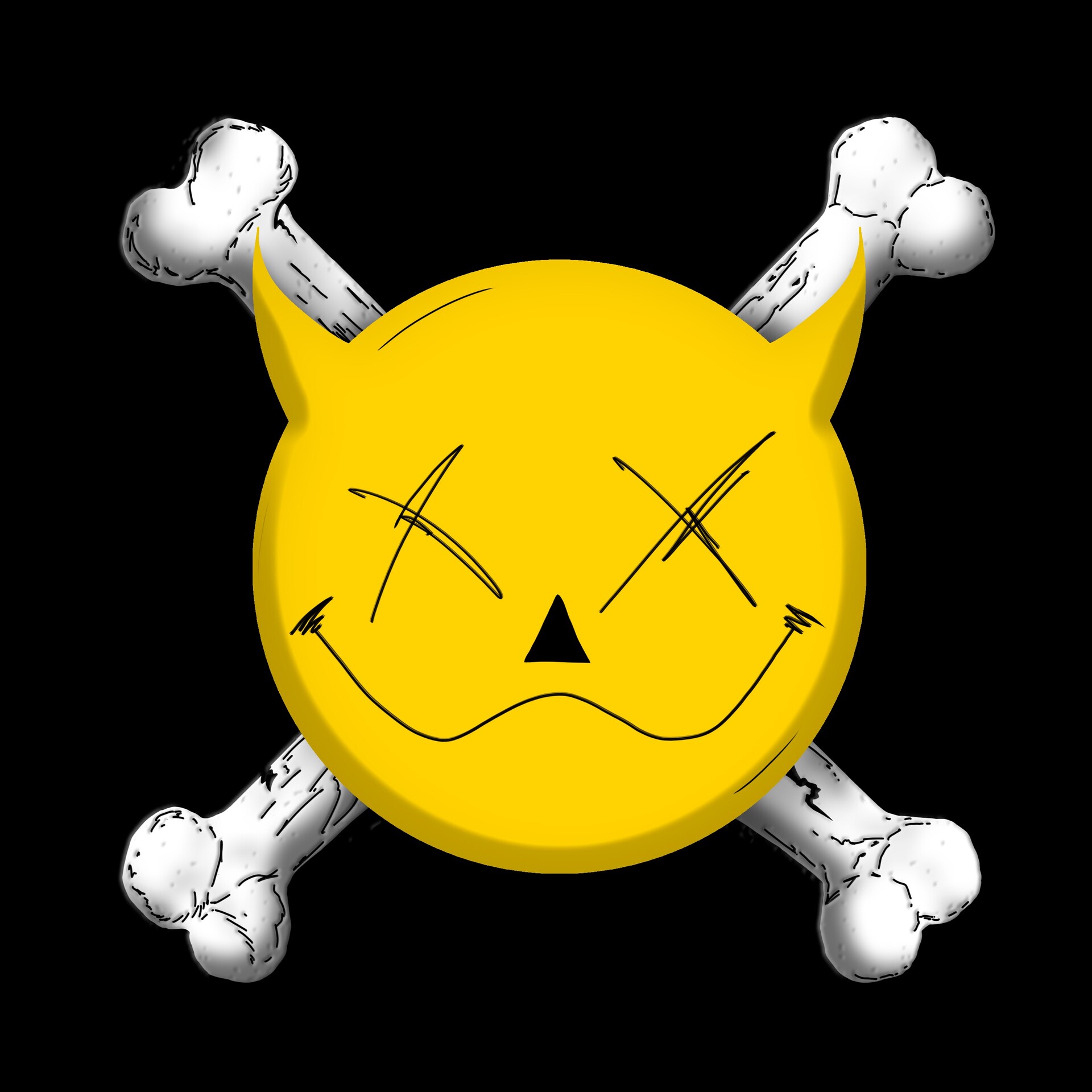 ArtStation - “CROSSBONES!”😈☠️