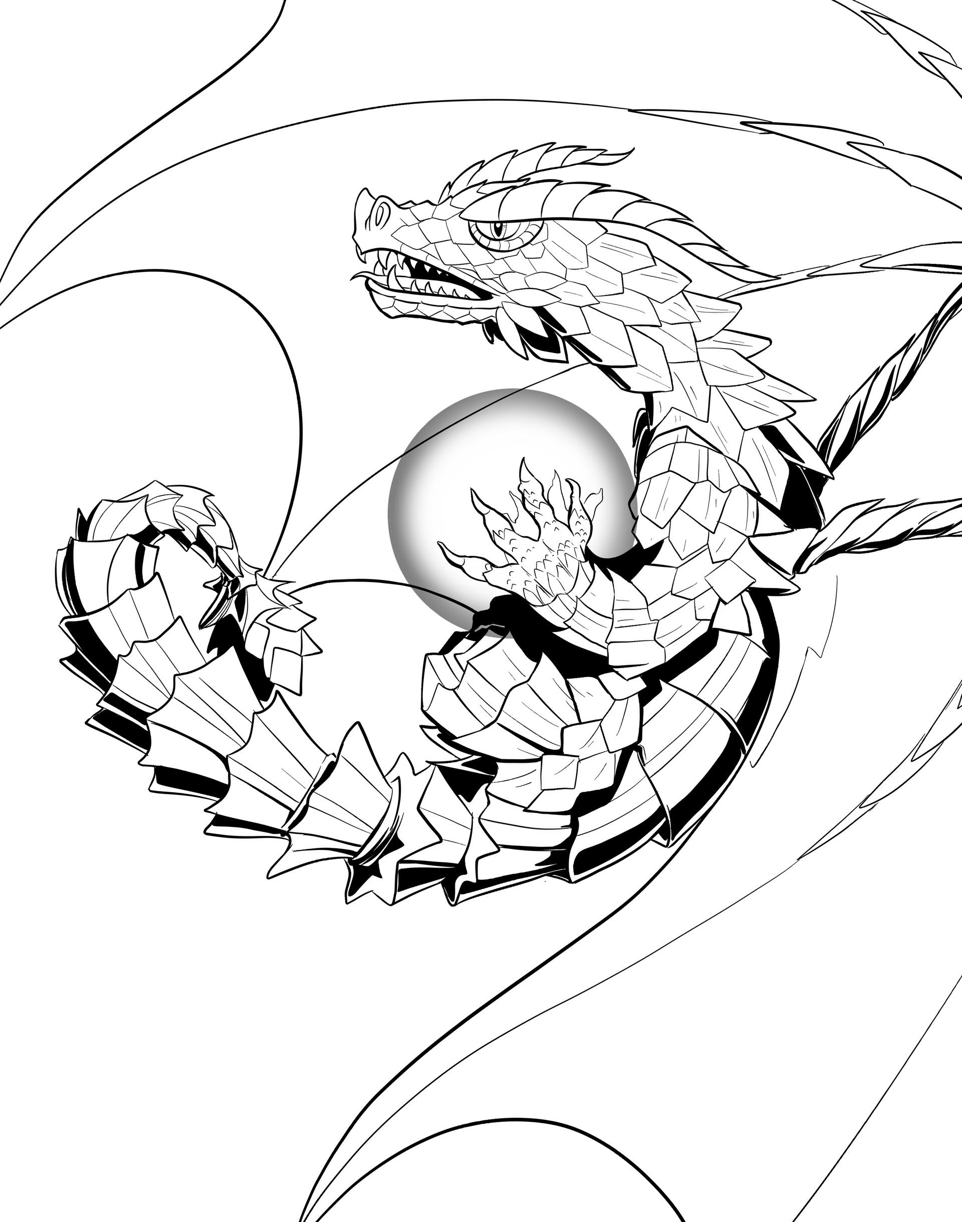razorwhip coloring pages