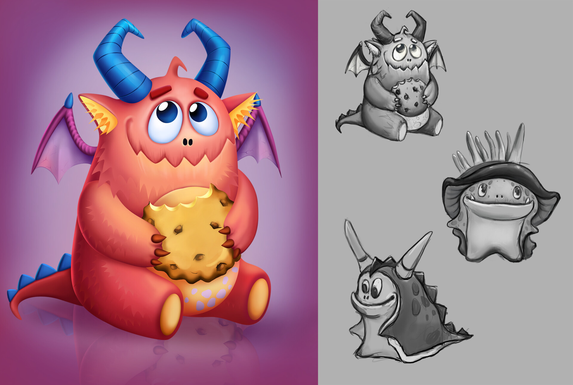 ArtStation - Sweet monster