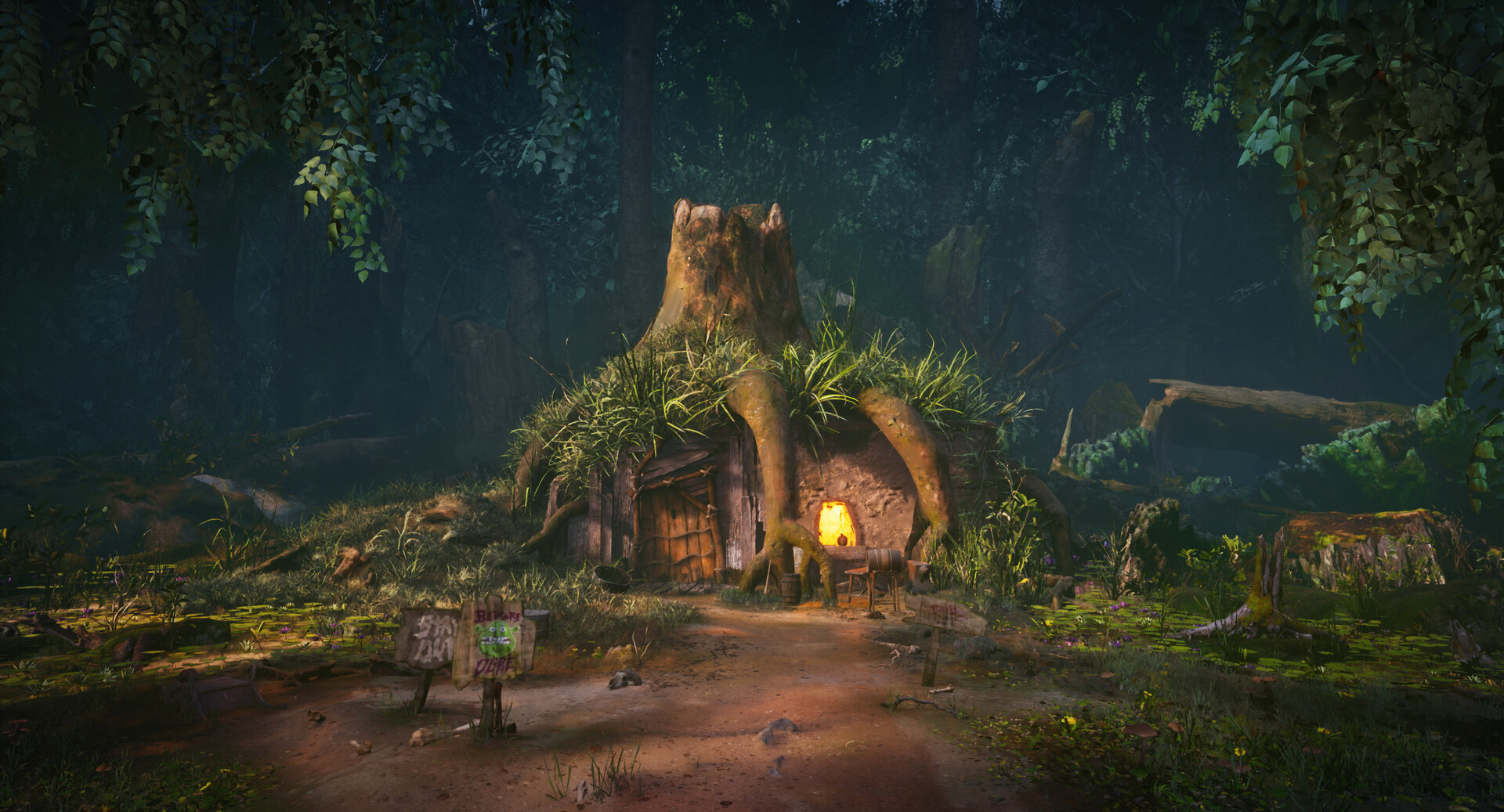 ArtStation - My Swamp UE4