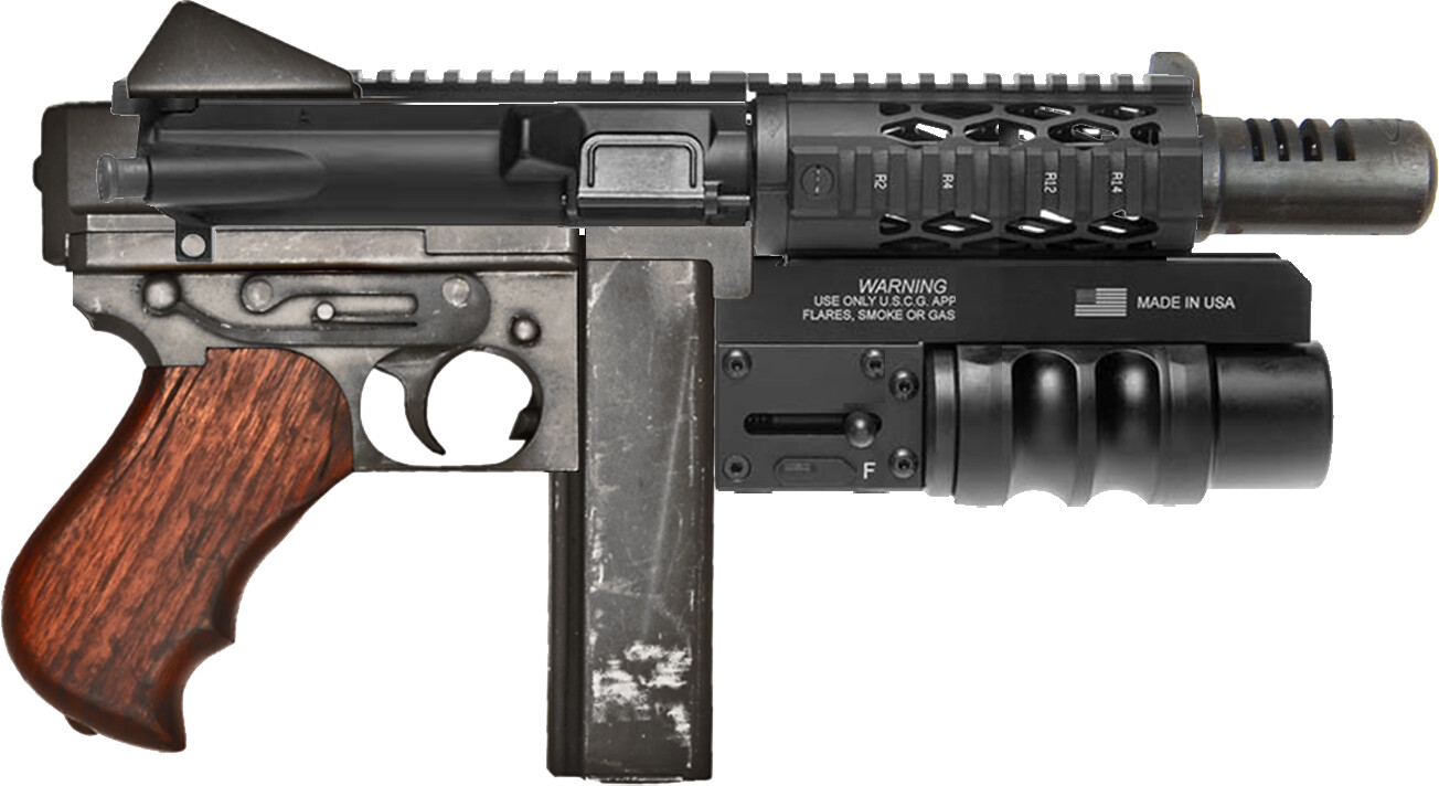 Campbell King - Tactical Tommy Gun / Thompson M1A4 (WIP)