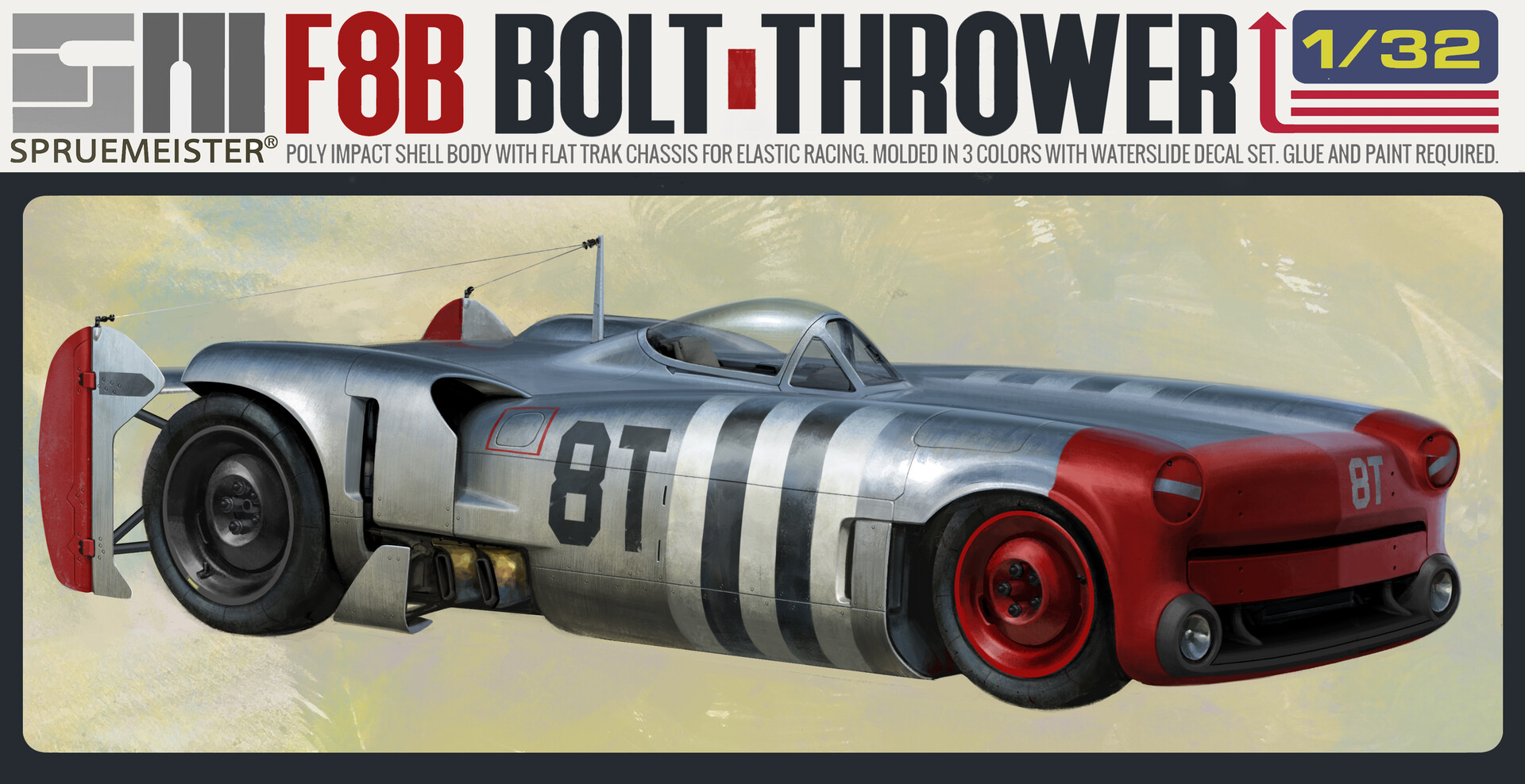 F8B Bolt-Thrower 1950 German Grand Prix by John Frye : r/ImaginaryVehicles