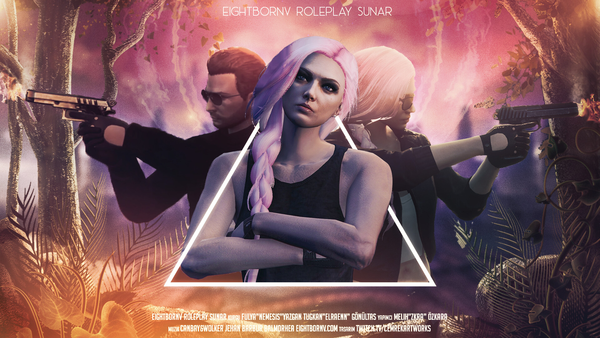 ArtStation - EIGHTBORN V ROLEPLAY | SARU & MIA WALLPAPER