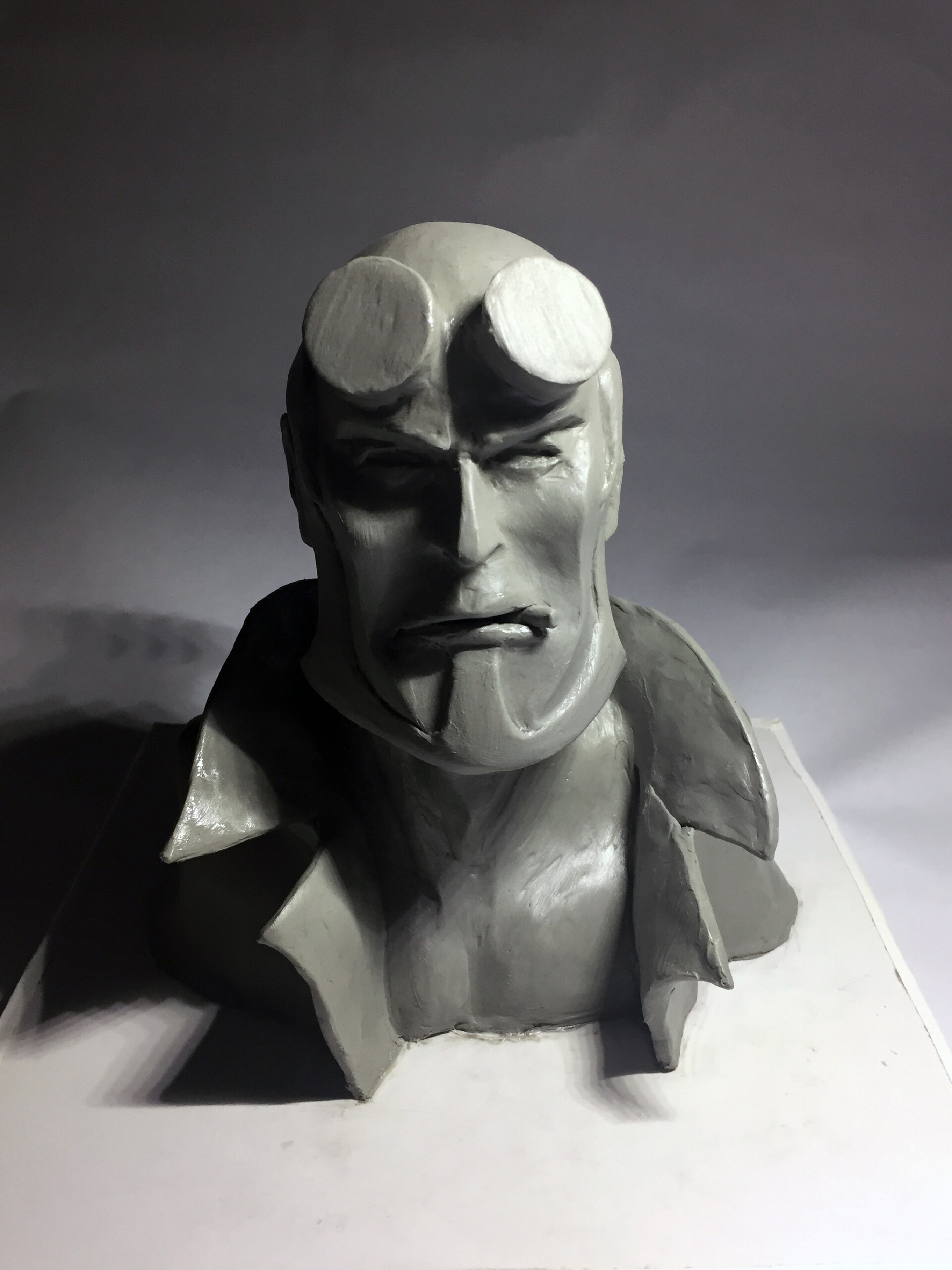 ArtStation - Hellboy Clay Figure
