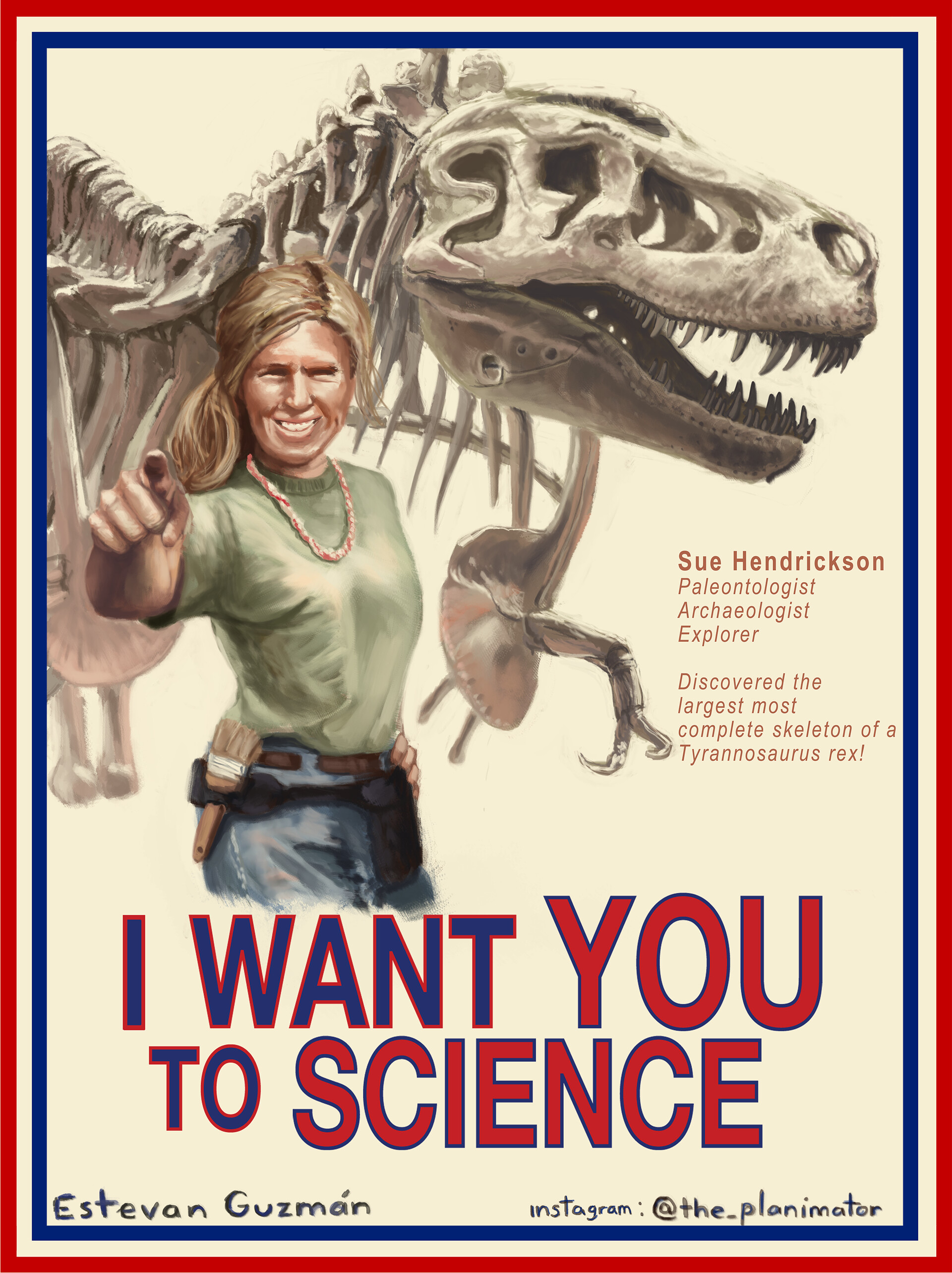 Estevan Guzman - "I Want YOU to Science" and other posters